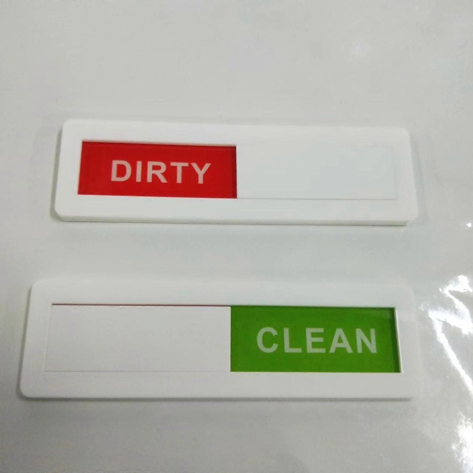 Dishwasher Magnets Clean Dirty Sign Magnet Dishwasher Magnetic Sticker ...
