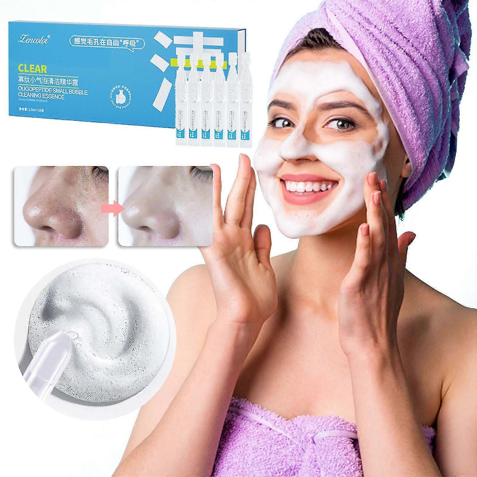 Small Bubble Cleaning Essence Small Bubble Cleansing Essence Deep ...