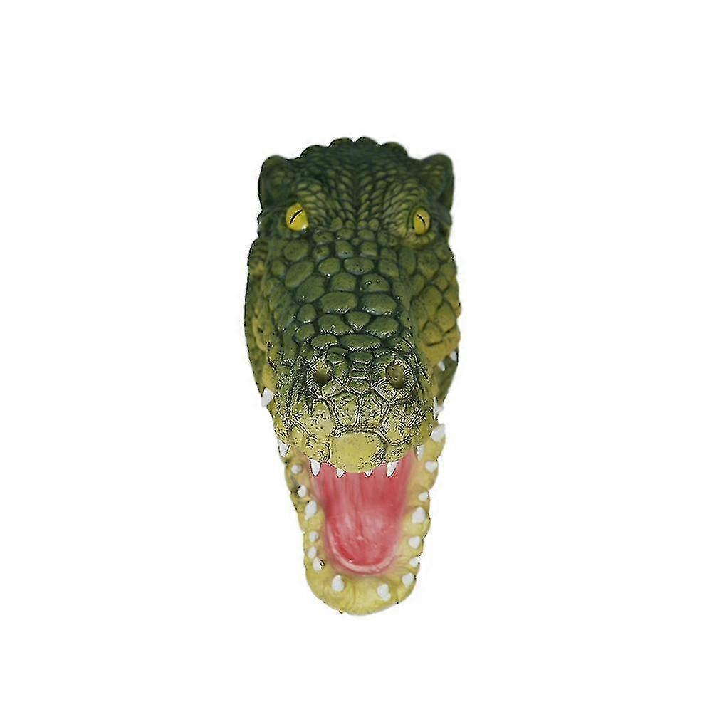 Realistic Crocodile Cosplay Latex Mask Halloween Costume Props For ...