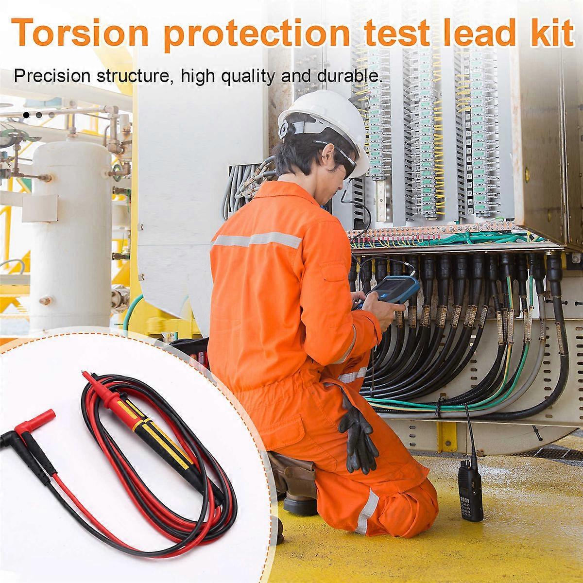 For TL175 TwistGuard Test Leads Multimeter Clampmeter Test Lead Set ...