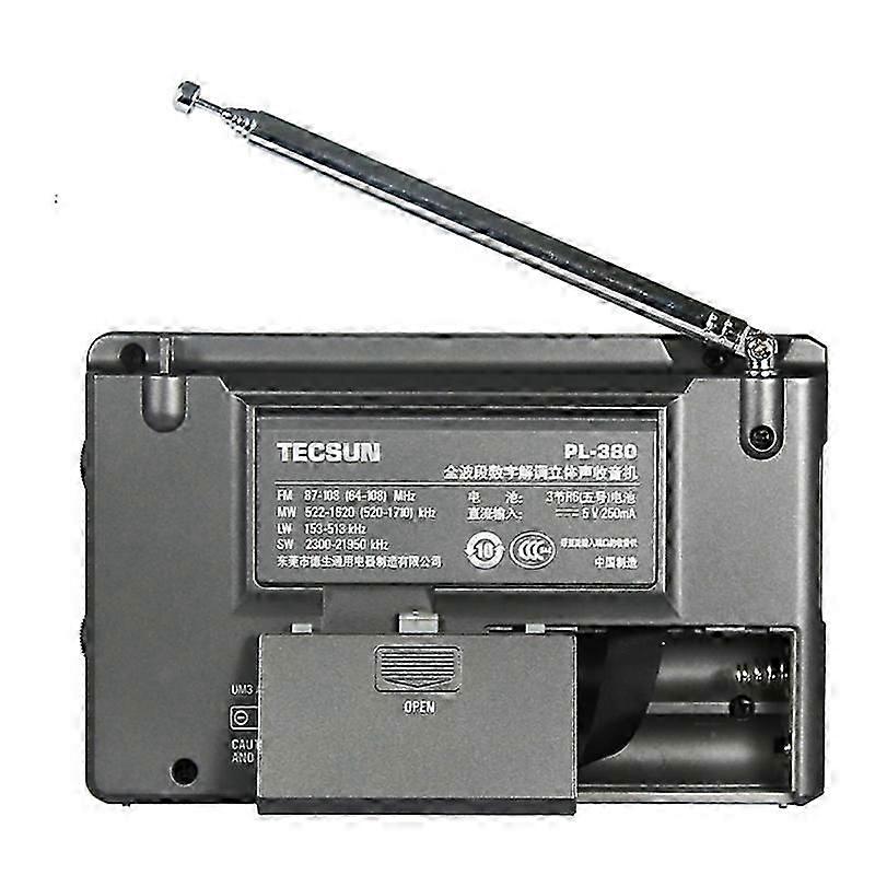 Tecsun PL-380 DSP PLL FM MW SW LW Digital Stereo Radio World-Band ...