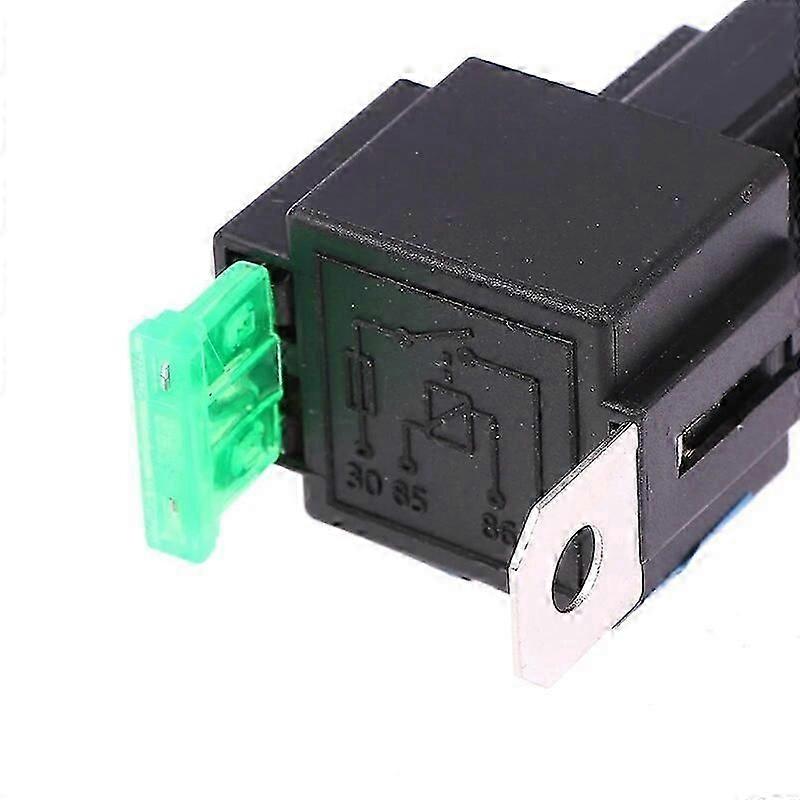 1Pc 4 Pin 5 Pin 30A Auto Relay With Fuse Coil Voltage 12V/24V DC Relay ...