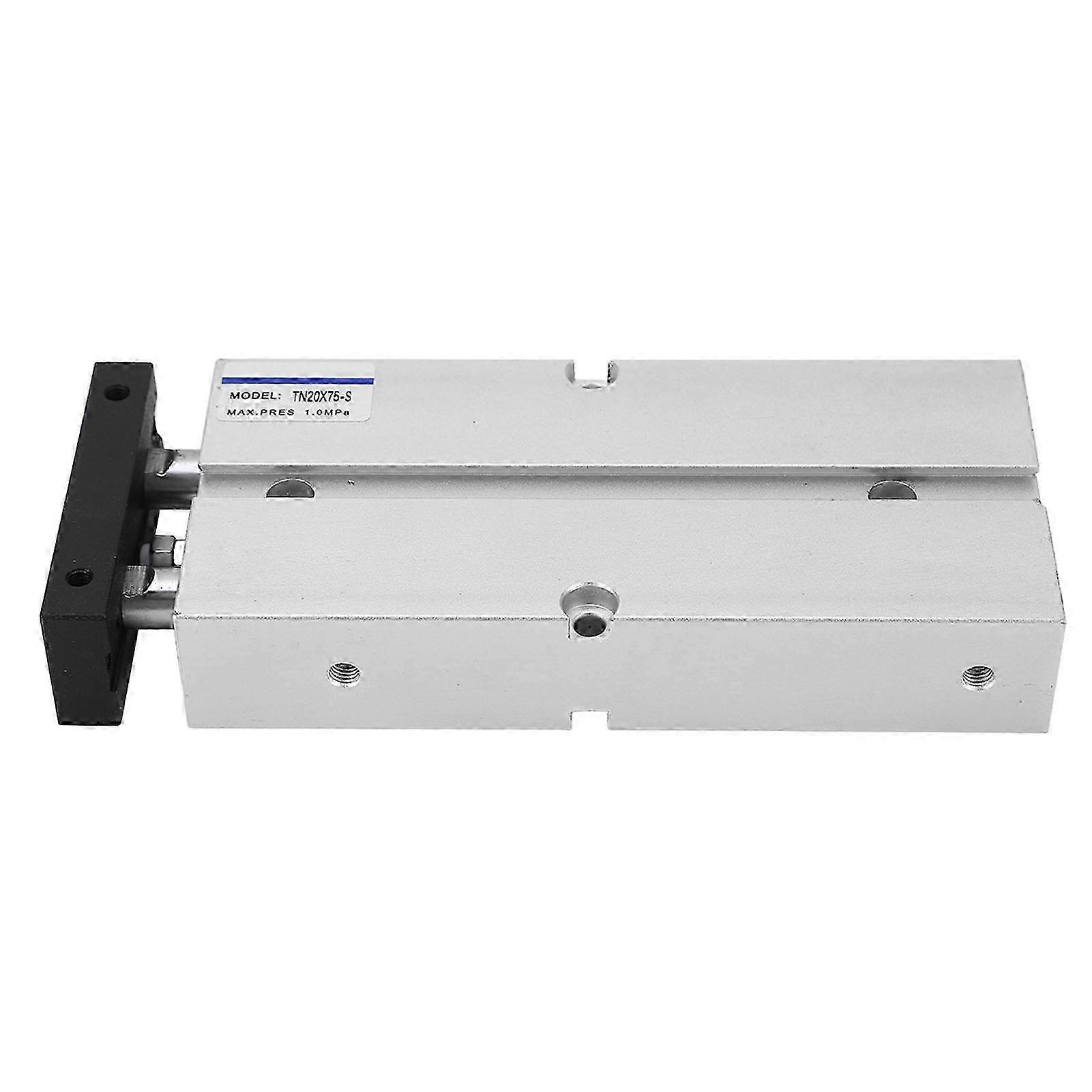 Double Rod Cylinder Pneumatic Air Double Acting Aluminum Alloy 20mm ...