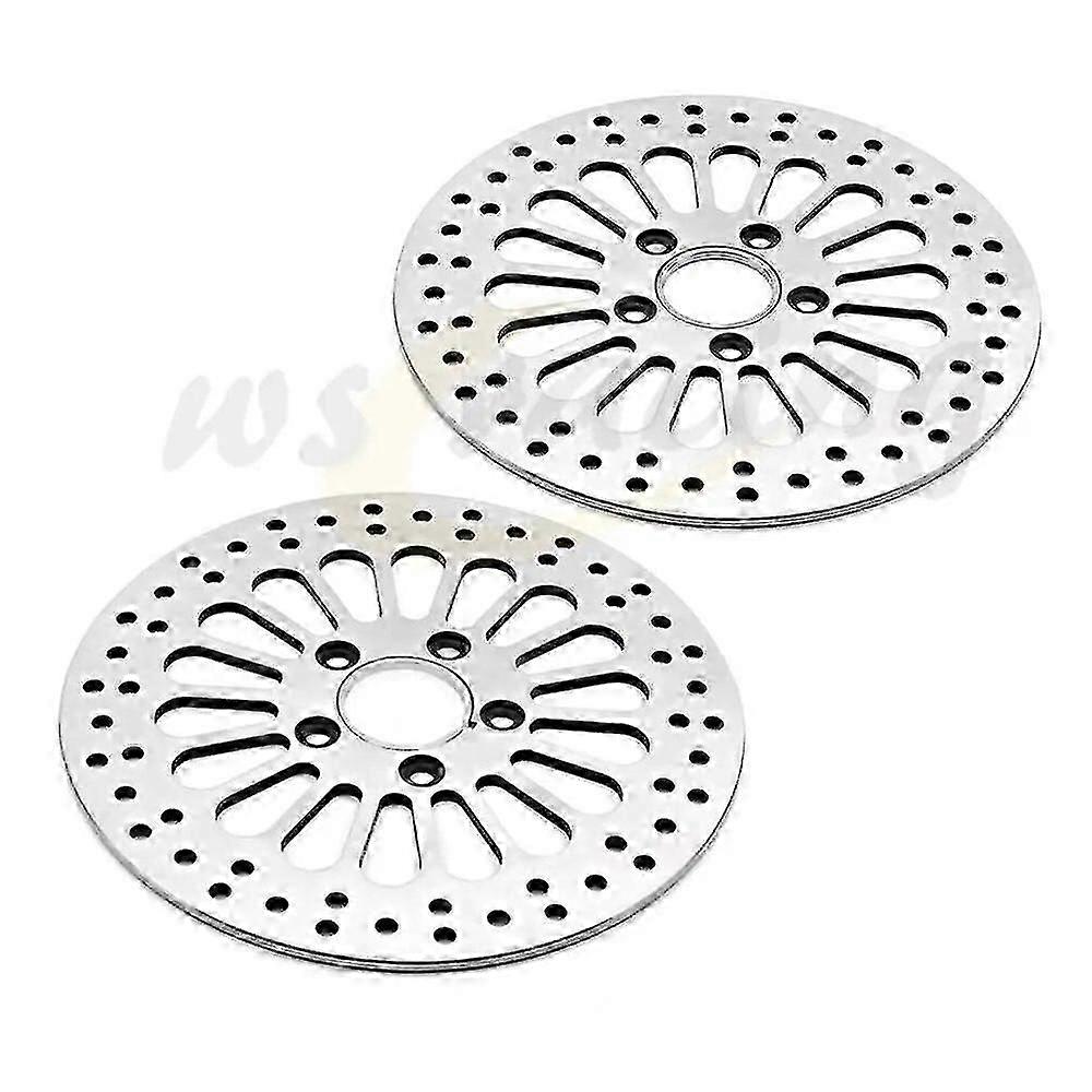 Motorcycles Front Rear Brake Disc Rotor Set For Harley SOFTAIL ...
