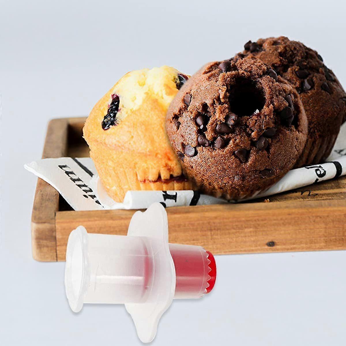 6 Pieces Cake Plunger Core Cake Core Cutter Cake Hole Tool Core Plunger ...