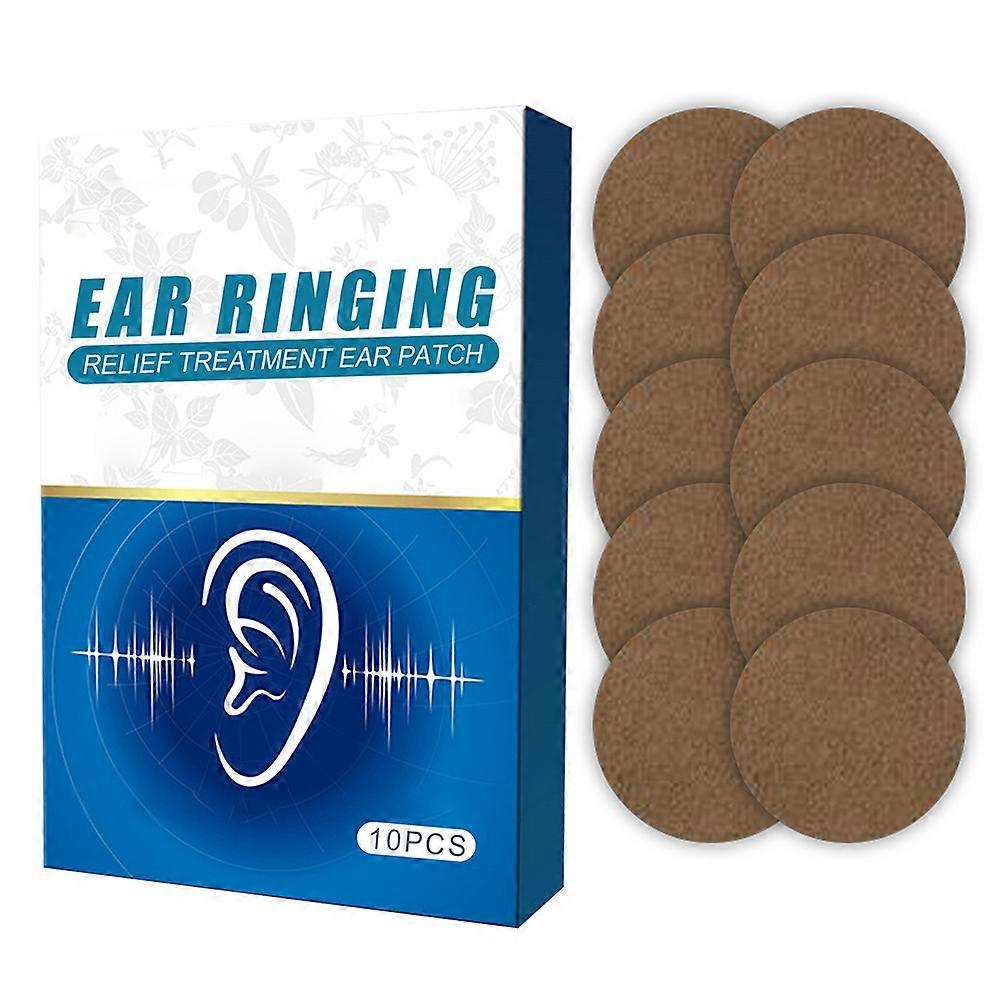 10 Pcs Tinnitus Ear Tinnitus Patch for Ear Hearing Loss Sticker Natural ...