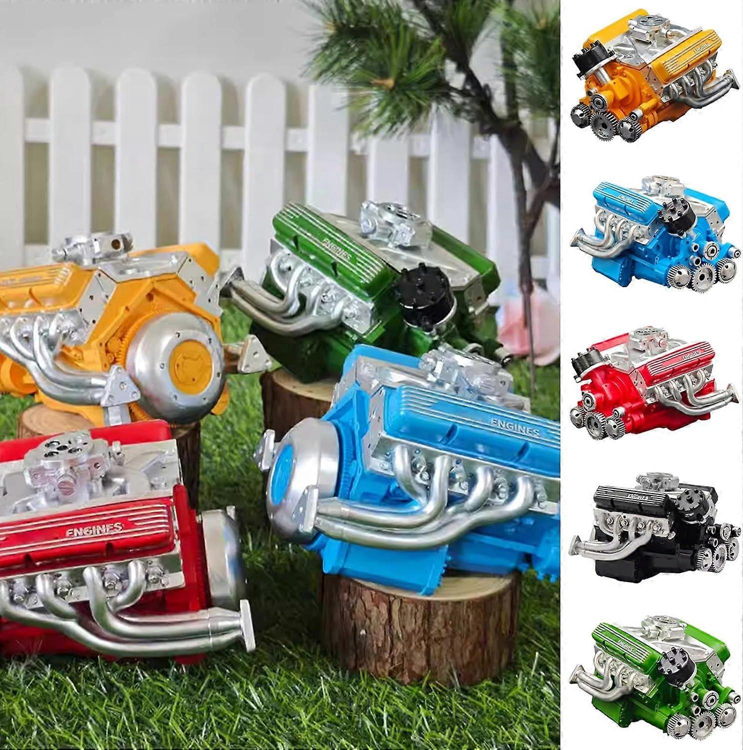 V8 Small Block Motor Model Kits, Cison V8 Build Your Own STEM V8 Model ...