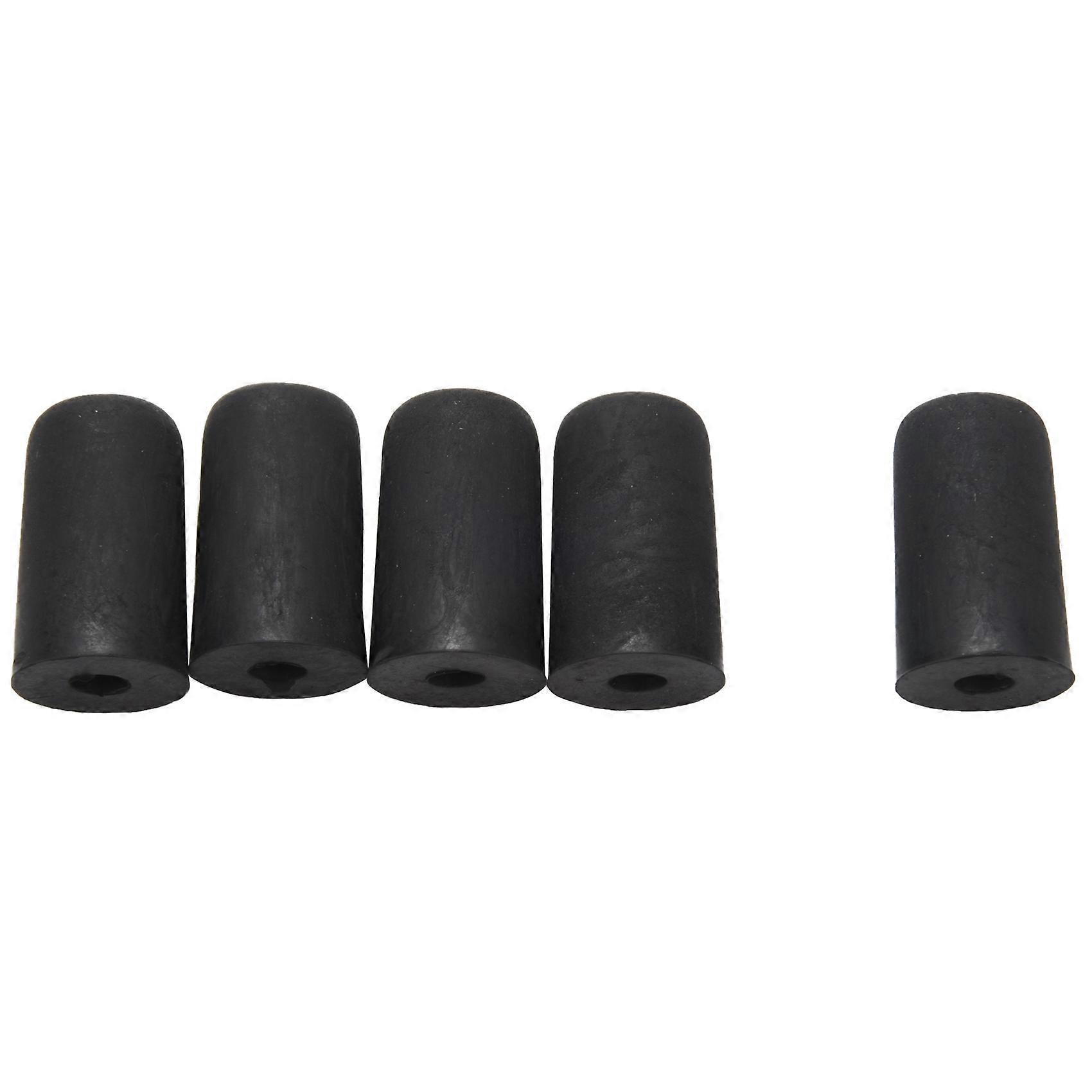 5 Pcs Cello Endpin Tip Protector Rubber Cello tail pin case Tip Cap ...