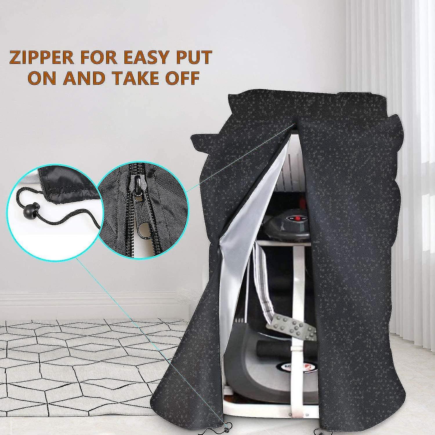 Foldable Treadmill Cover With Zipper, Dustproof And Waterproof Cover ...