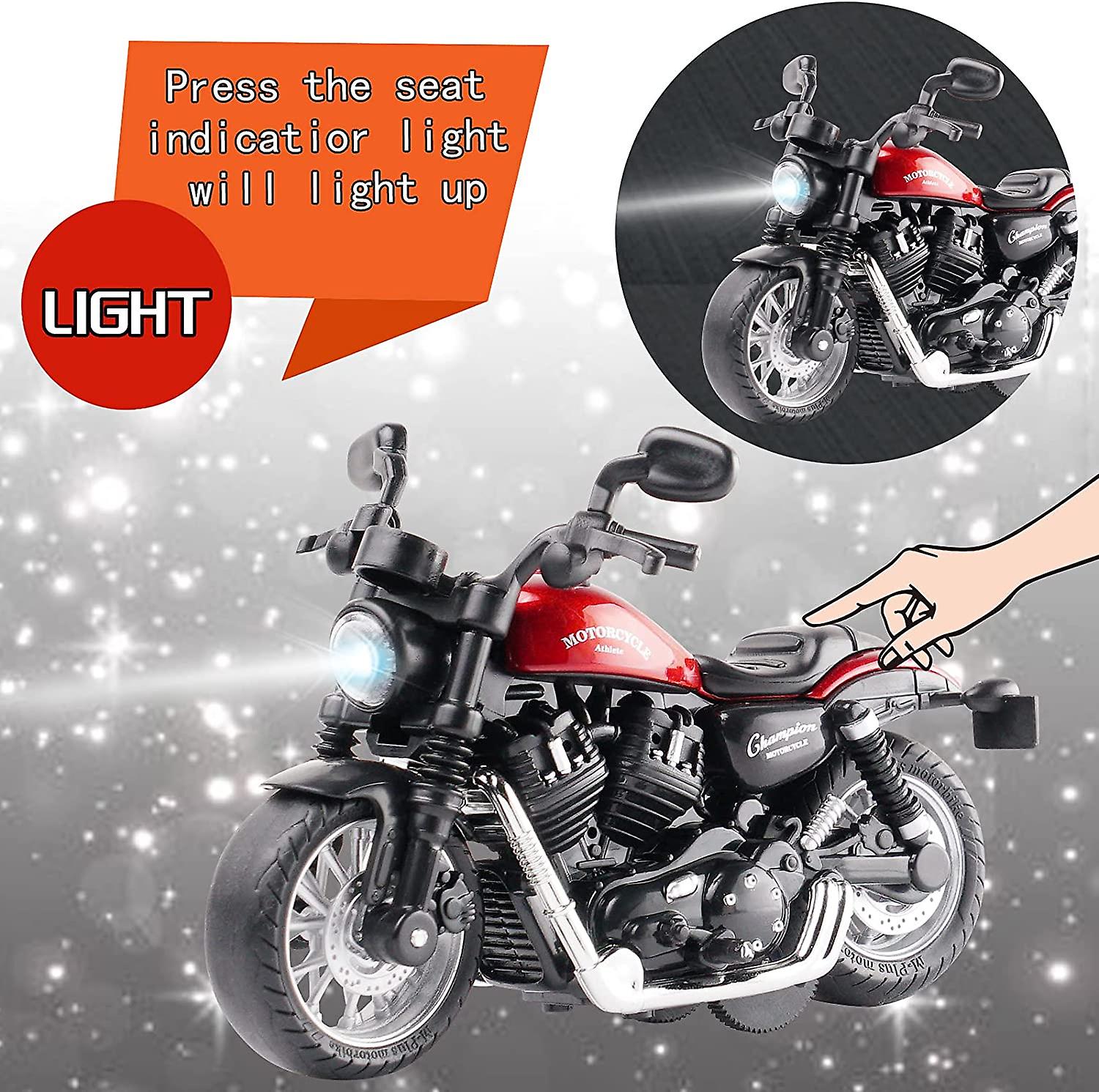 Mini Motorcycle Toy,with Light And Music Toys Motorcycle Model ,gift ...