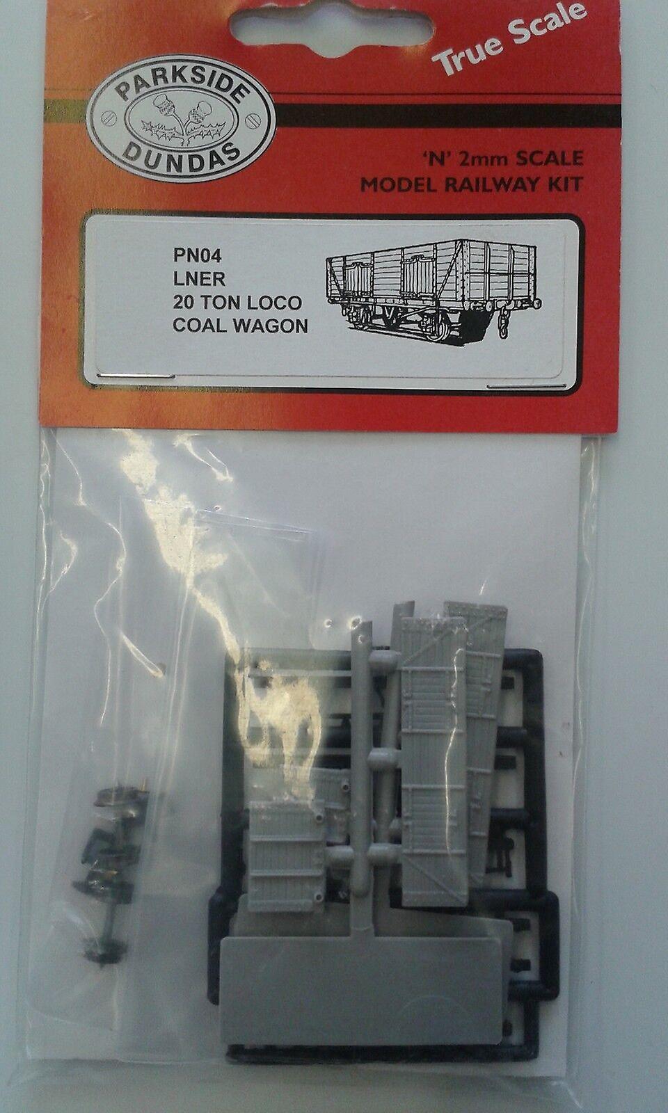 Parkside KNR-254 LNER 20 ton Loco Coal Wagon N (1/148 - 1/160) Plastic ...
