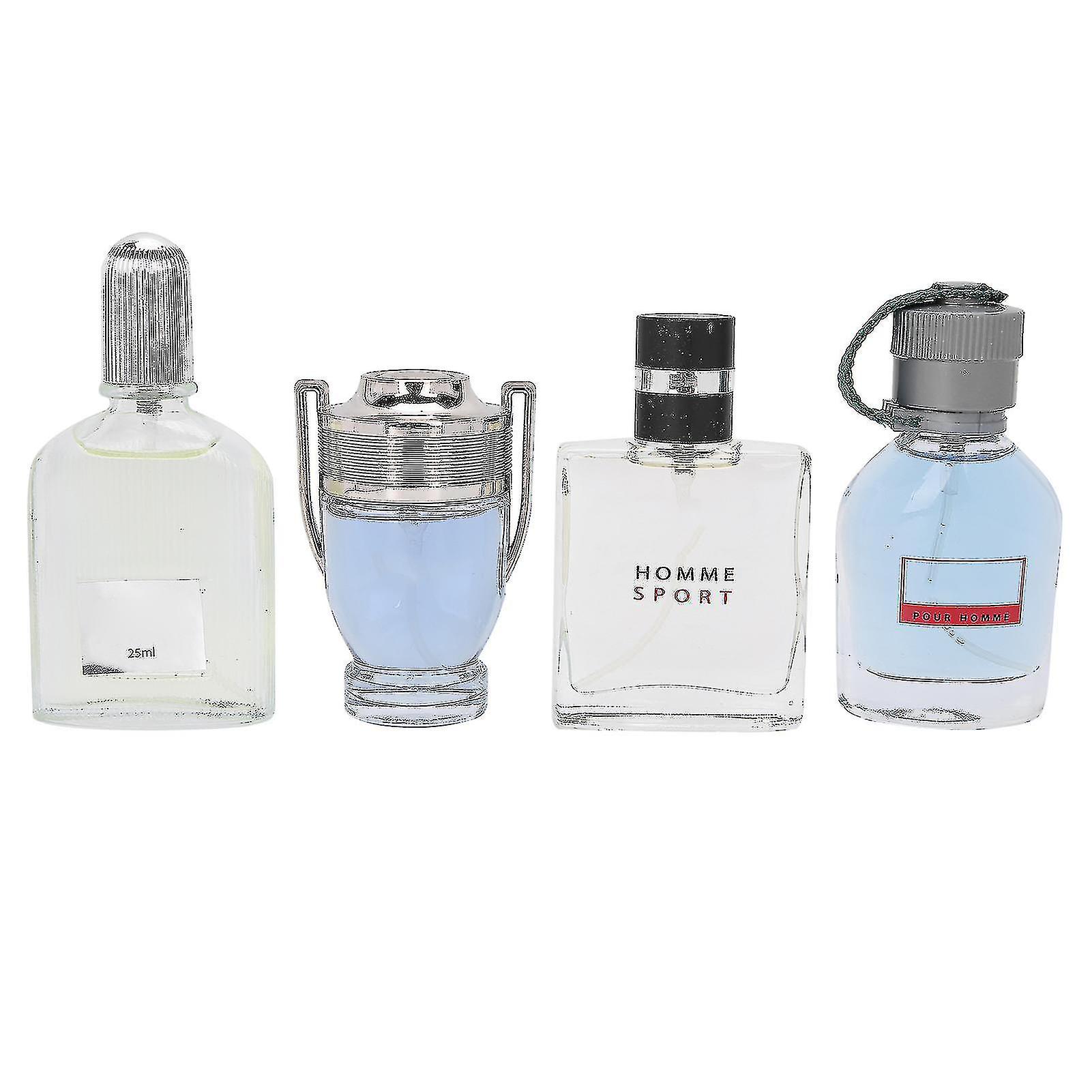 4pcs 25ml Men Perfume Long Lasting Natural Fragrance Male Spray Perfume ...