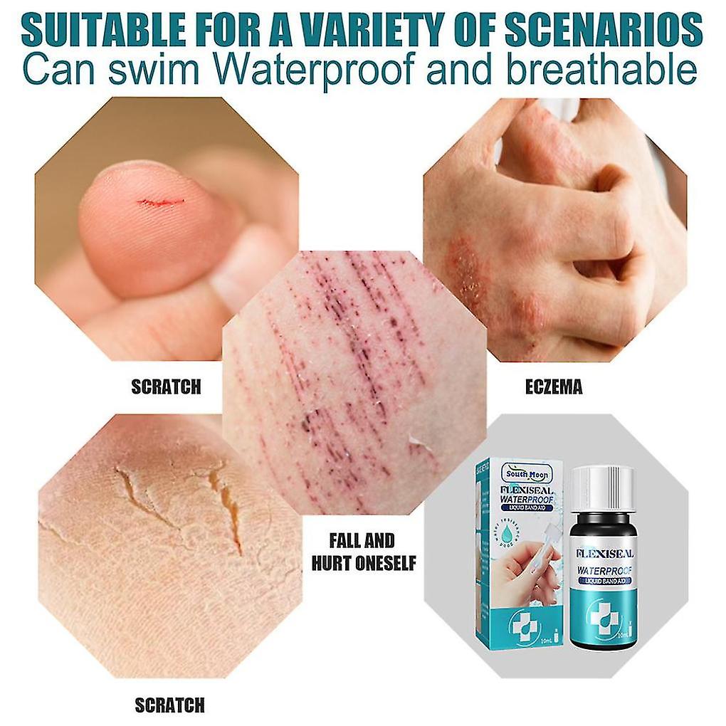 1-3pcs New Body Skin Glue Medical Adhesive Liquid Band-aid Wounds First ...