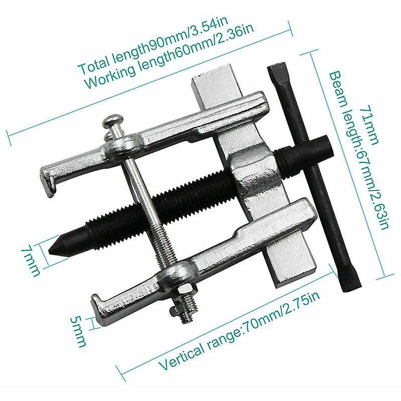 65mm Two-Jaw Gear Puller, Two-Jaw Puller, Installation Remover, Car ...