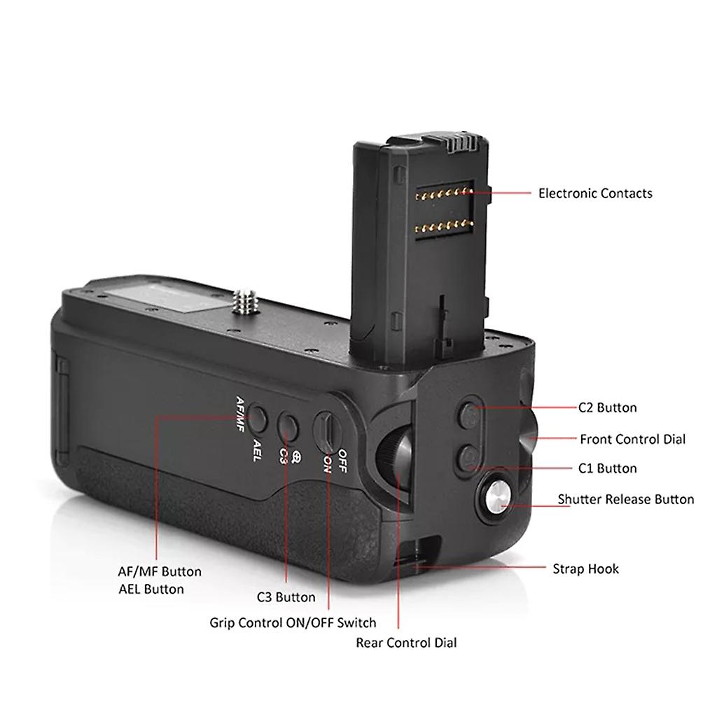 VG-C2EM Vertical Camera Battery Grip for A7II A7R2 A7M2 A7S2 Camera ...