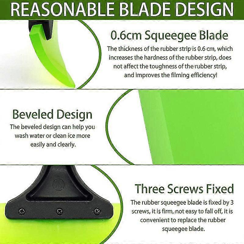 Silicone rubber scraper+spare blade, multifunctional silicone rubber ...