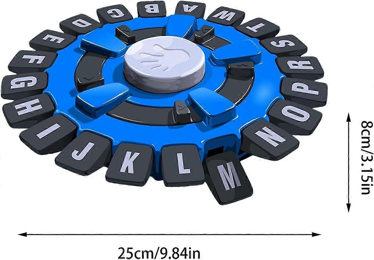Quickstop Crazy Word Game The Thinking Letter Pressing Game Fast-Paced ...