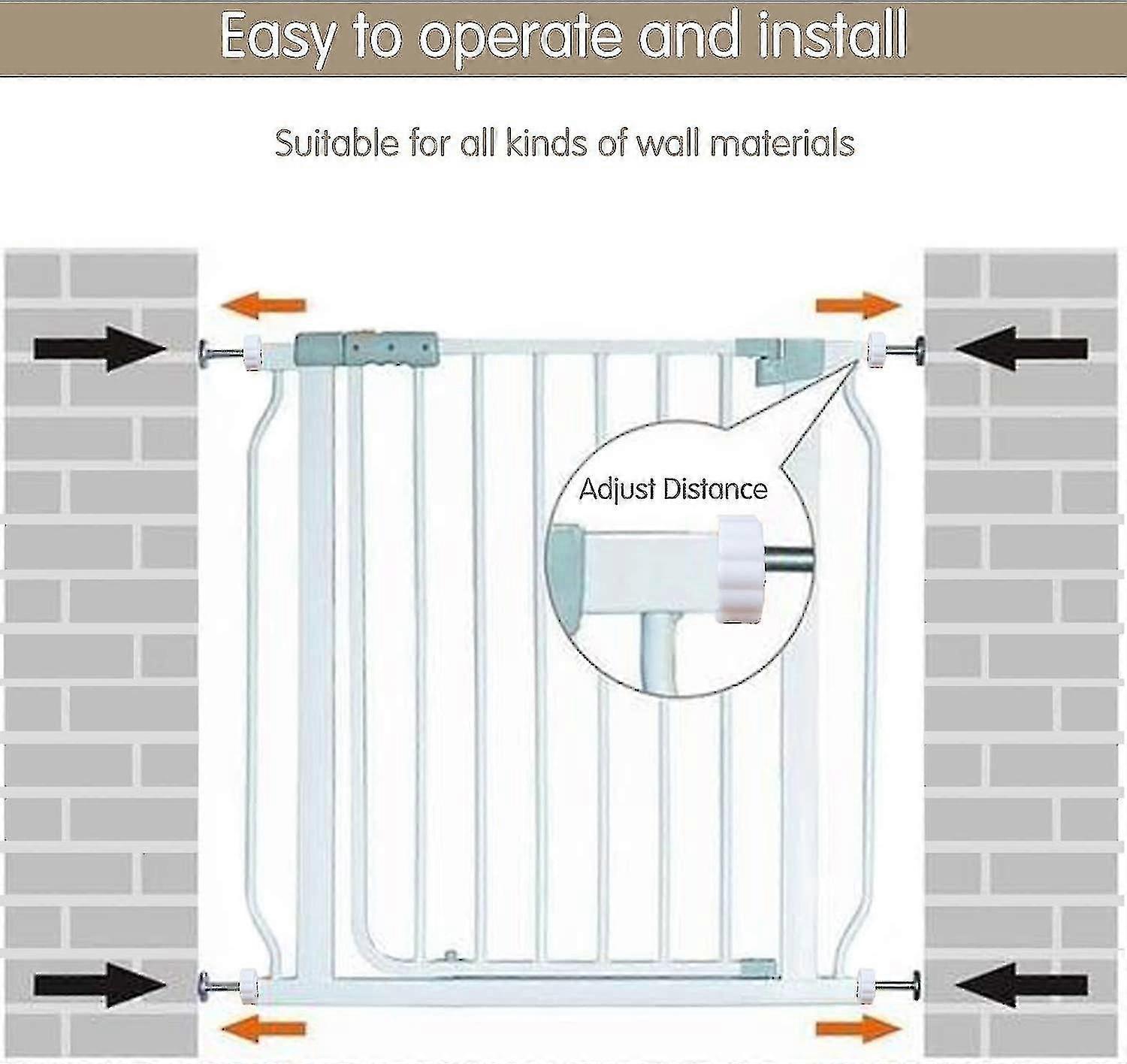 4pcs Snap Fasteners For Stair Gates And Gates Baby Gate M10 Baby Safety ...