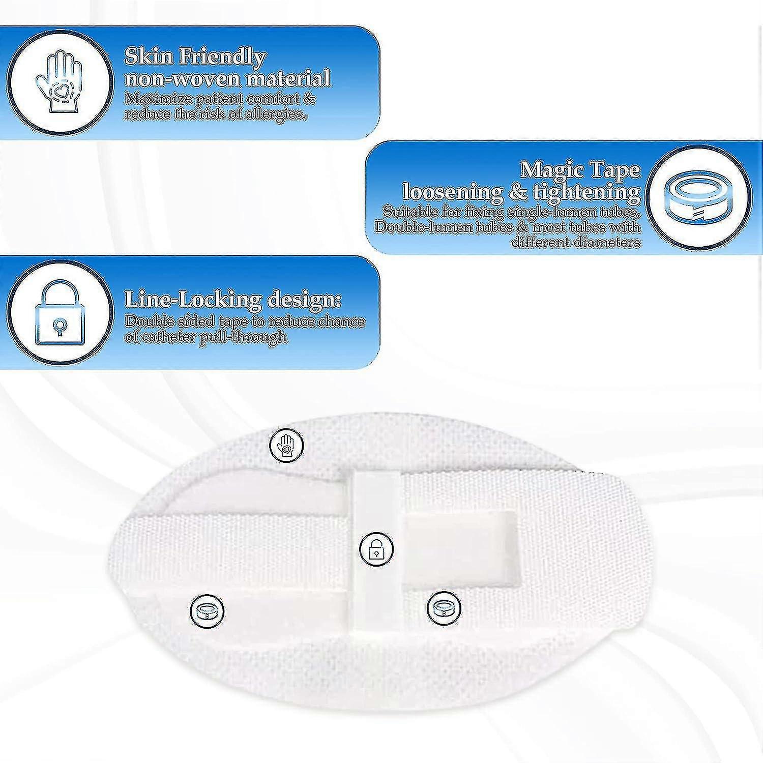 10 Pack Foley Catheter Urinary Leg Bag Legband Holder,statlock Catheter ...