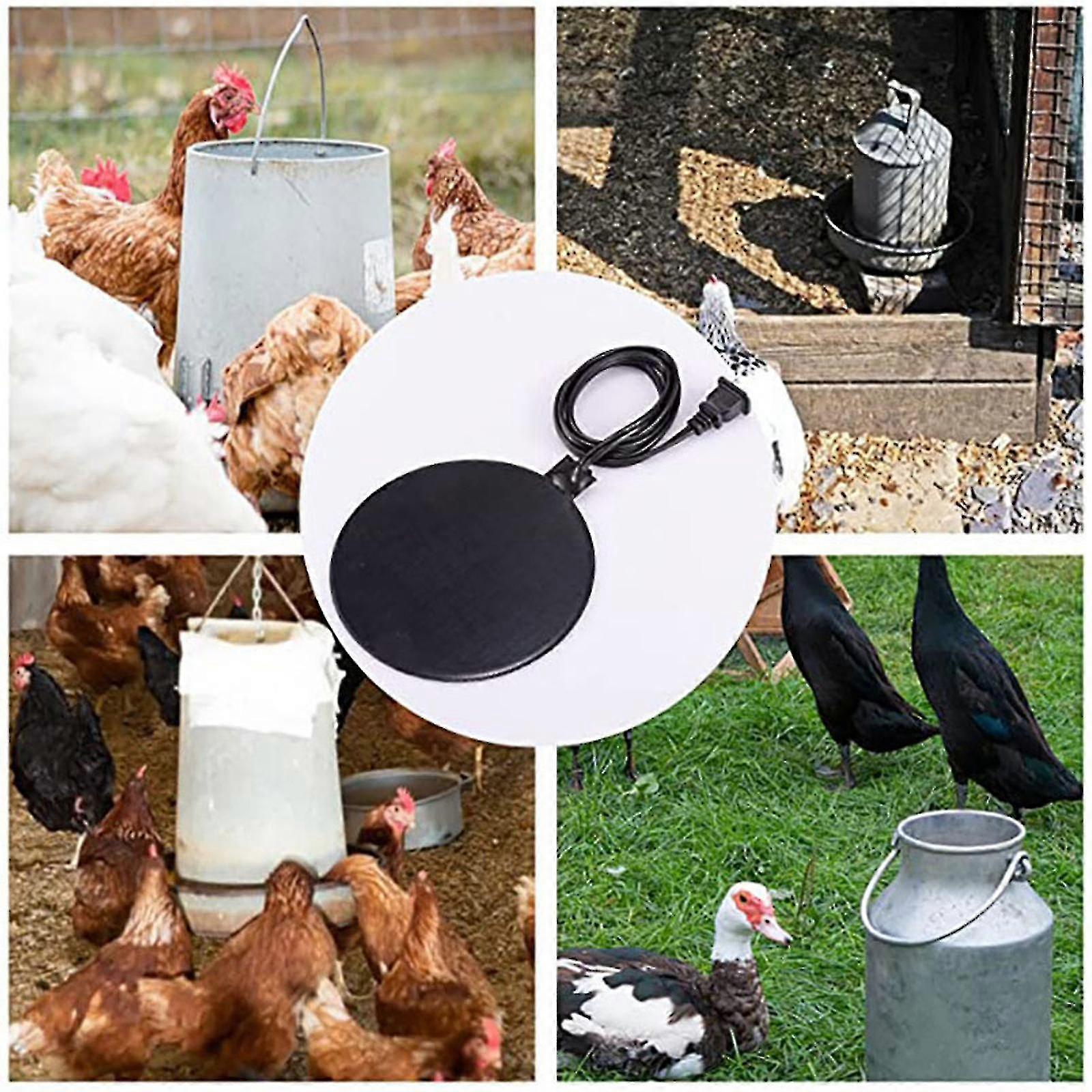 Poultry Water Heater - 30w Heated Pad, Winter Water Heated Pad ...