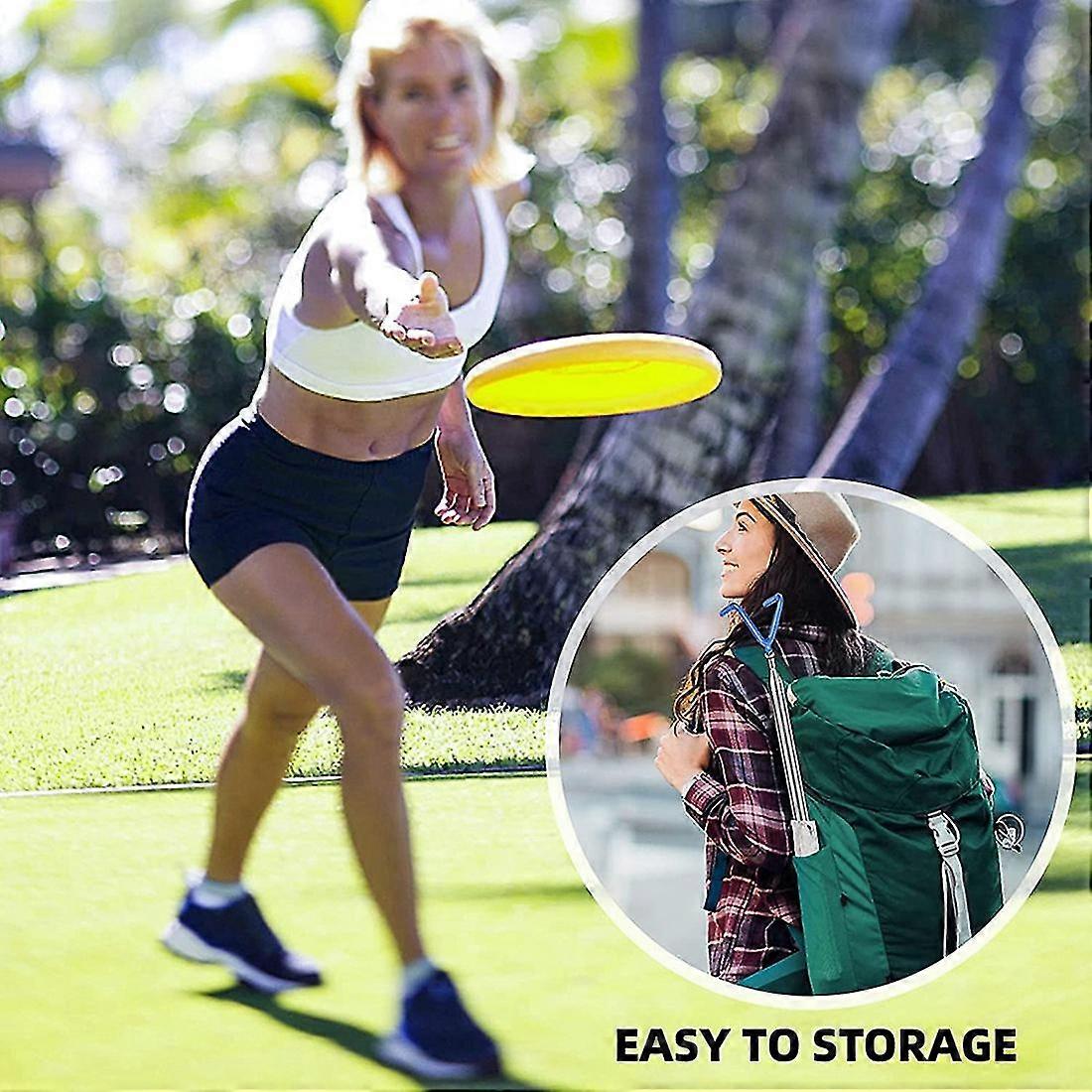 Disc Golf Retriever Pole With 3 Hooks, Telescoping Disc Golf ...