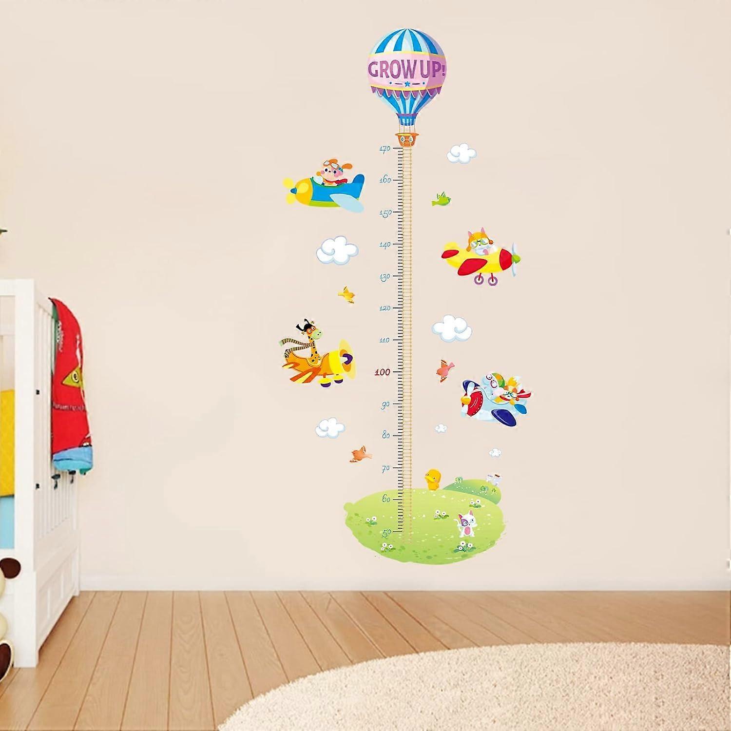 50 to 170 cm Animal Height Chart Hot Air Balloon Height Chart Animal ...