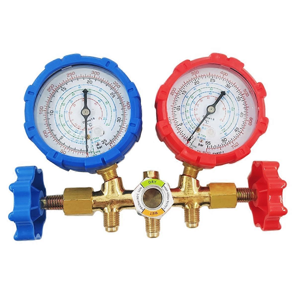 Refrigerant Manifold Gauge Set Air Conditioning Tool for R410A R32 ...