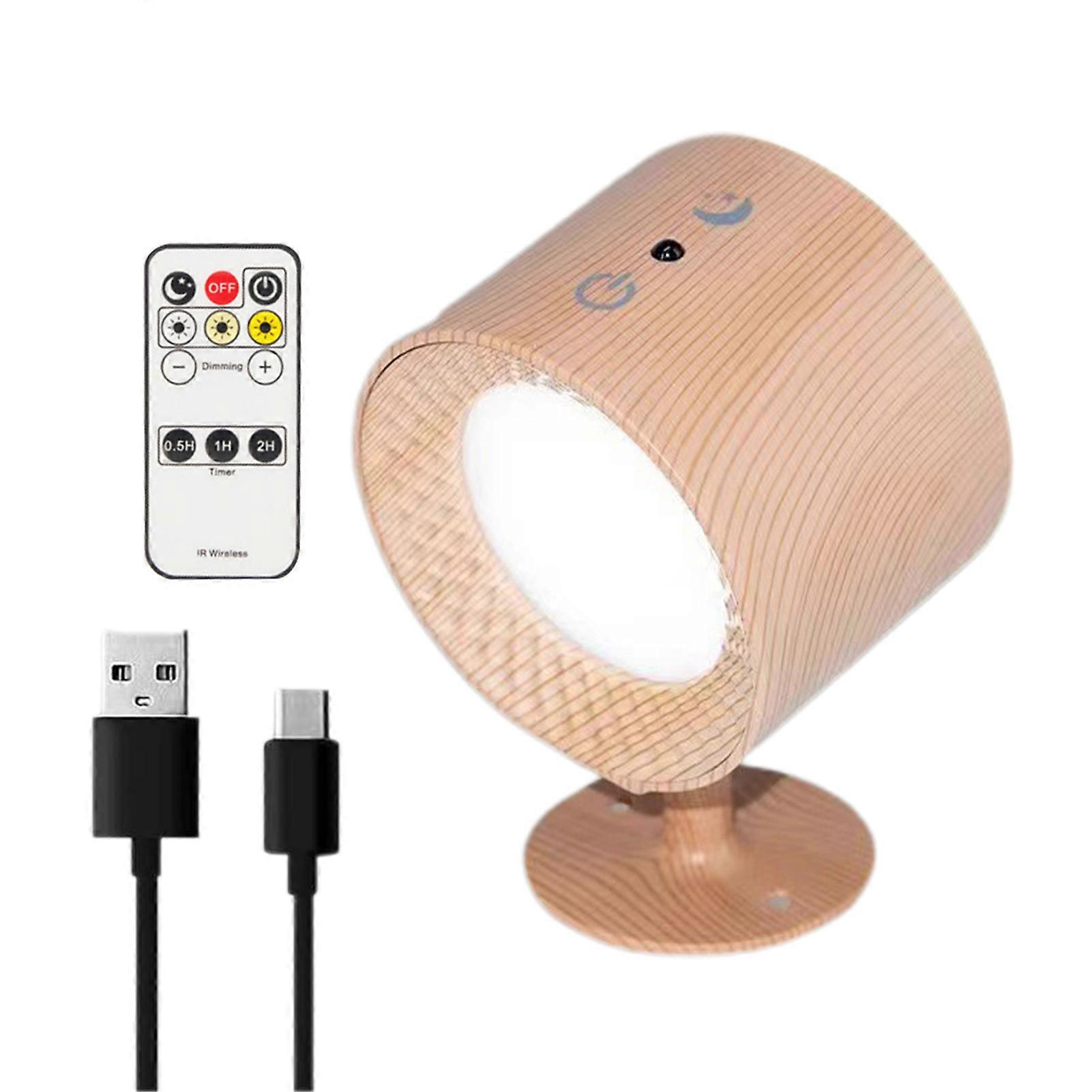 Magnetic Wall Light 360 Degrees Rotation 3 Color Temp Adjustable ...