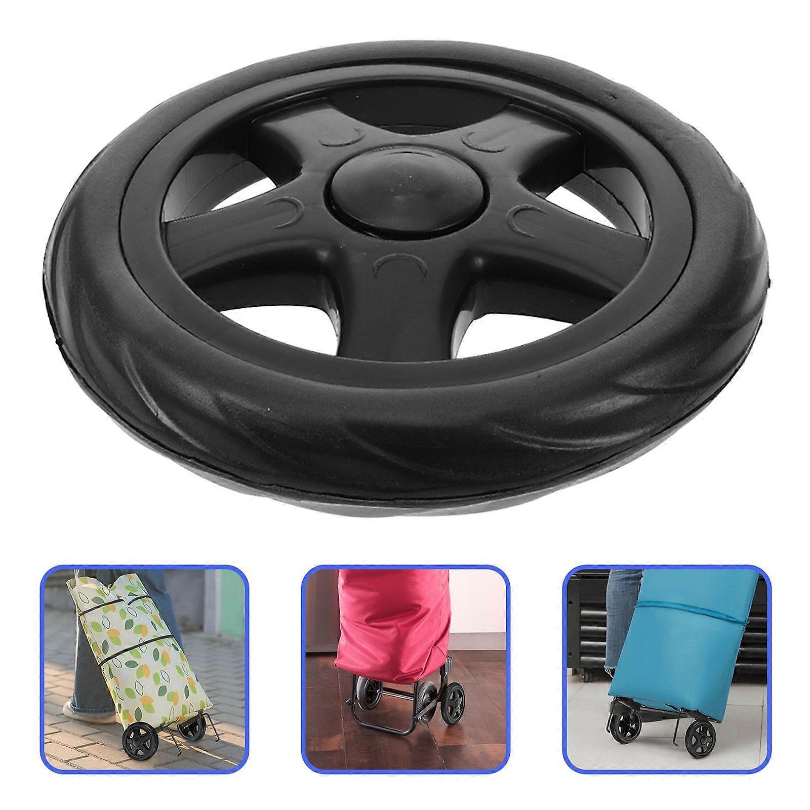 2pcs Laundry Cart Wheel Rolling Cart Wheel Utility Cart Wheel Push Cart ...