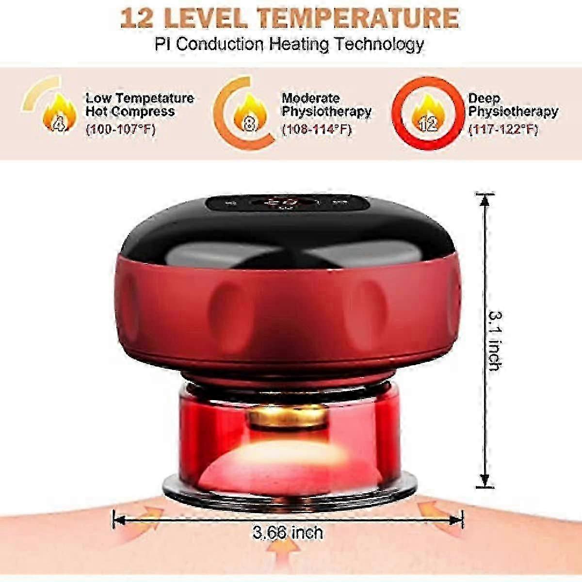 Electric Cupping Therapy Set Smart Dynamic Cupping Machine Cupping ...