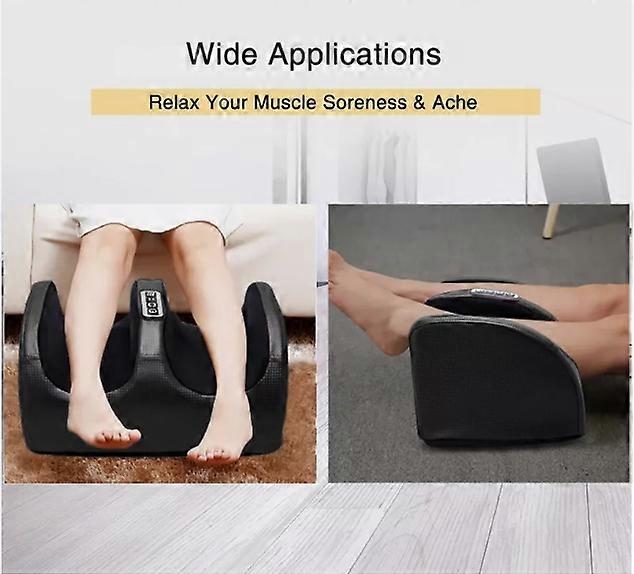Foot Leg Vibration Blood Circulation Booster Feet Massager Kneading ...