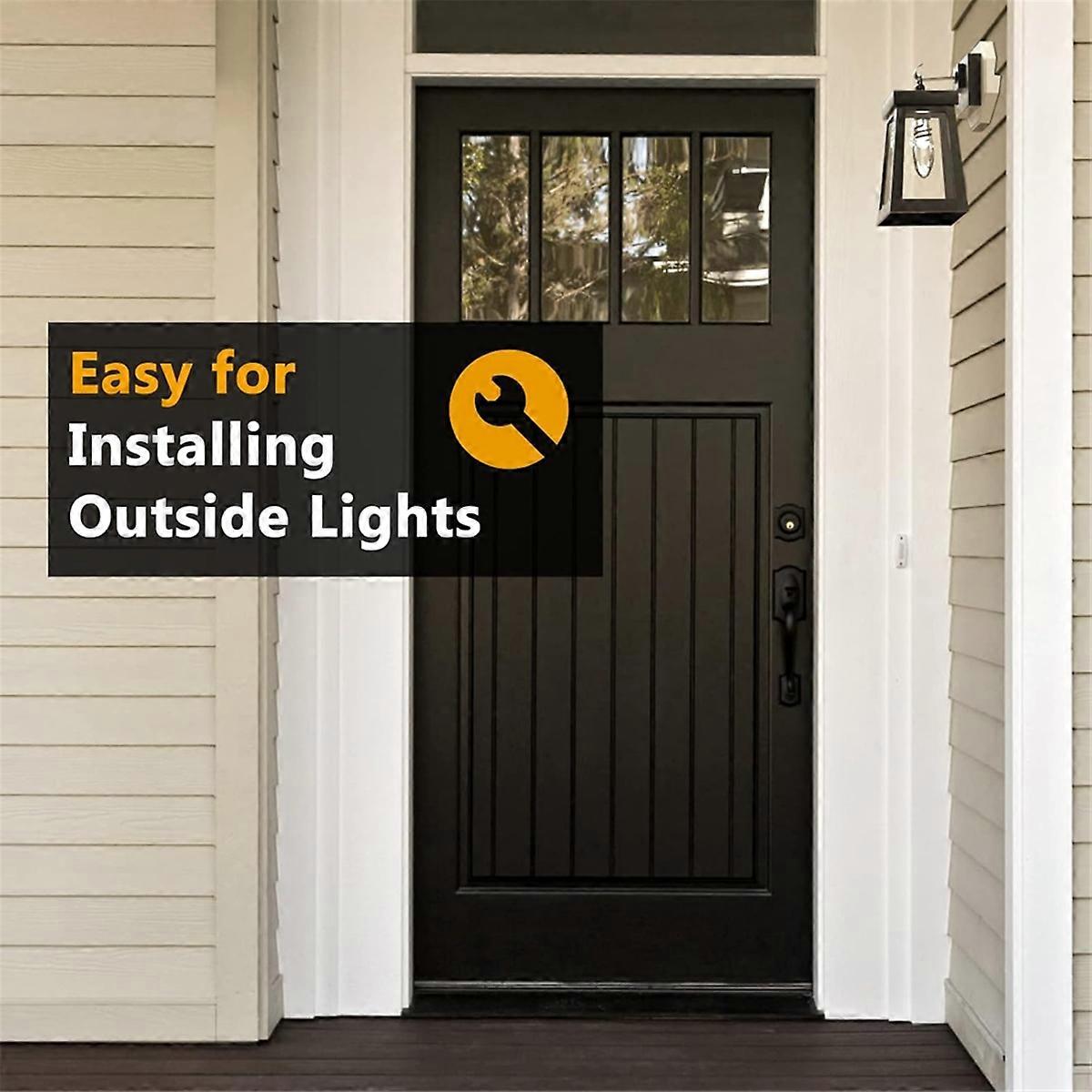 Octagon Siding Mounting Kit, 8141 Vertical Siding Lamps Mounting Plate ...