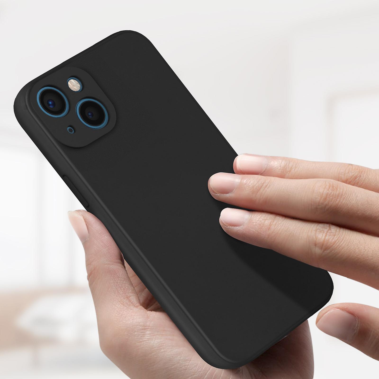 Case for iPhone 13 Mini Silicone Semi-Rigid with Soft Touch Finish ...