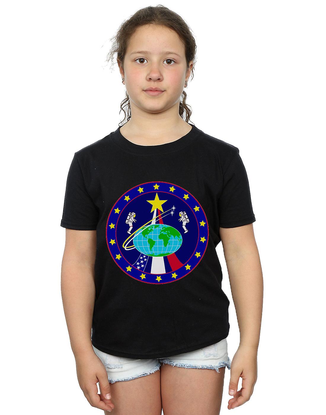 NASA Girls Classic Globe Astronauten T-Shirt | Fruugo DE