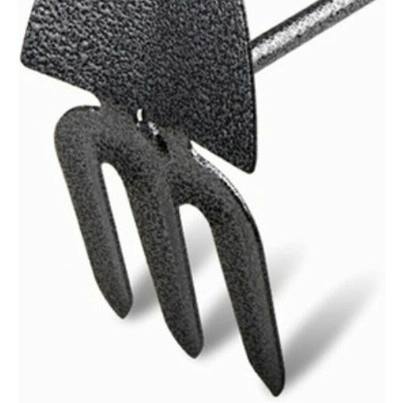 Outdoor Heavy Duty Metal Shovel Rake Ergonomic Wooden Handle Garden ...