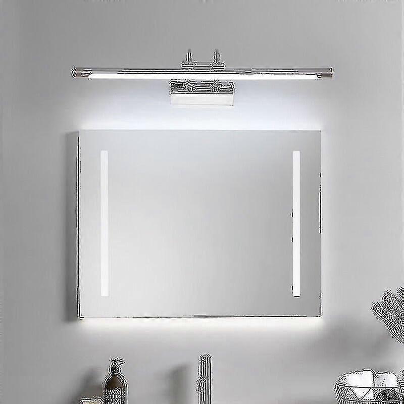 8w White Light Wall Lamp, Led Bathroom Mirror With Dimmable Rotating ...
