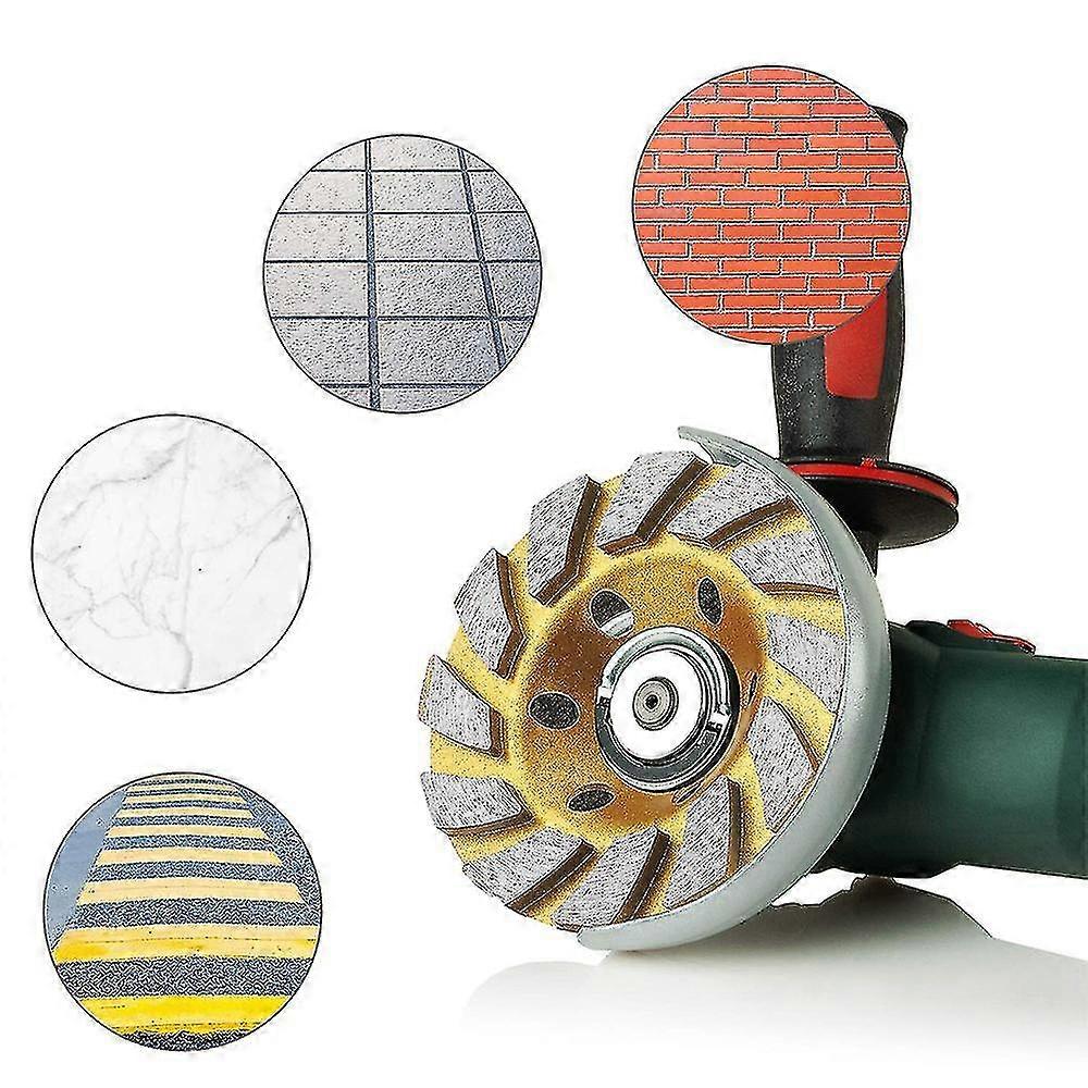 3 Pcs Turbo Diamond Grinding Cup Wheel - High Performance Concrete ...