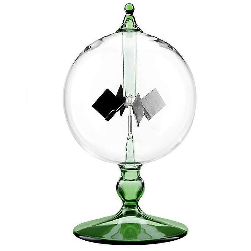 Green Solar Radiometer Crookes Solar Energy Spinning Vanes Windmill ...