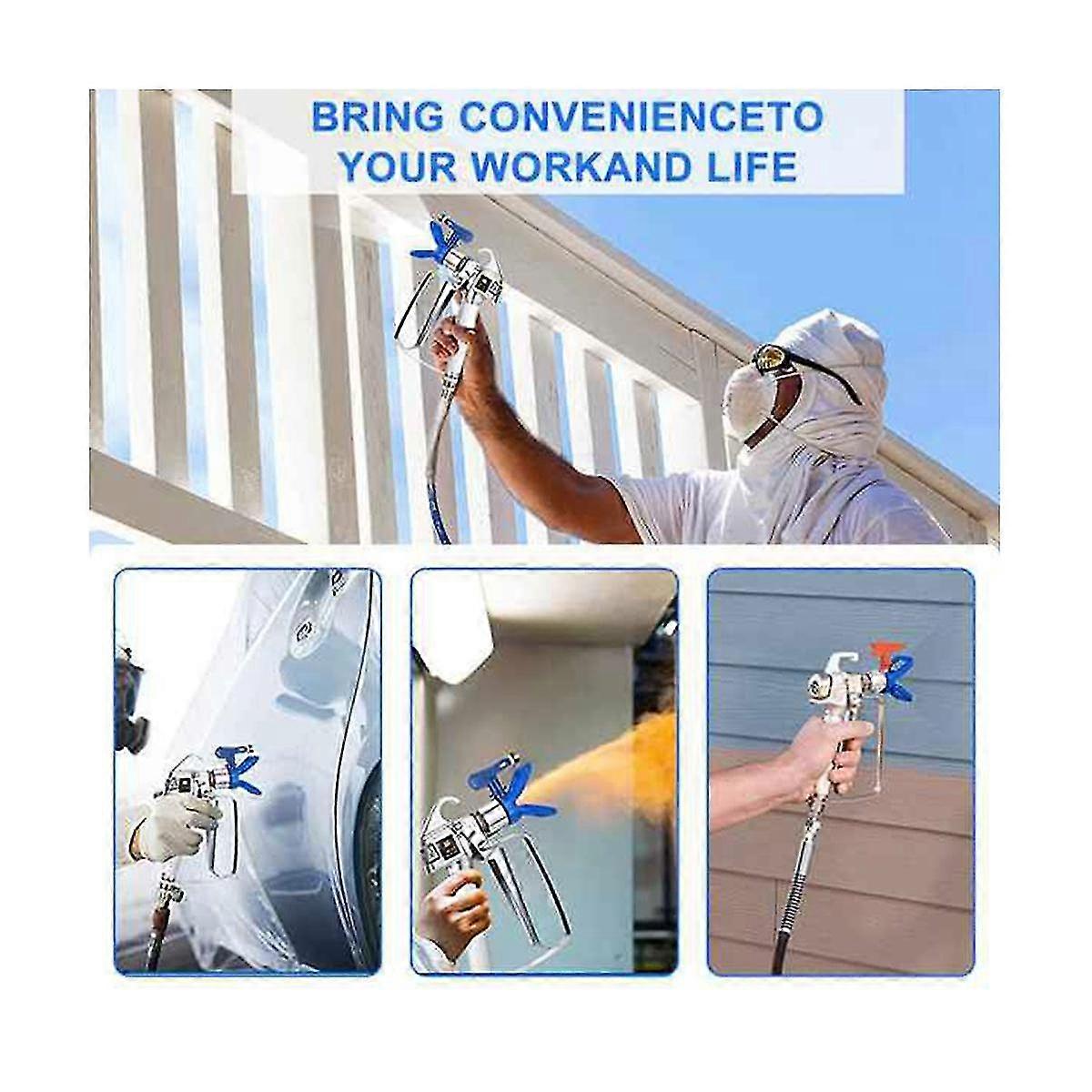 Airless Spray Machine Toolbox for Storage Organizers Nozzle Seats Spray ...