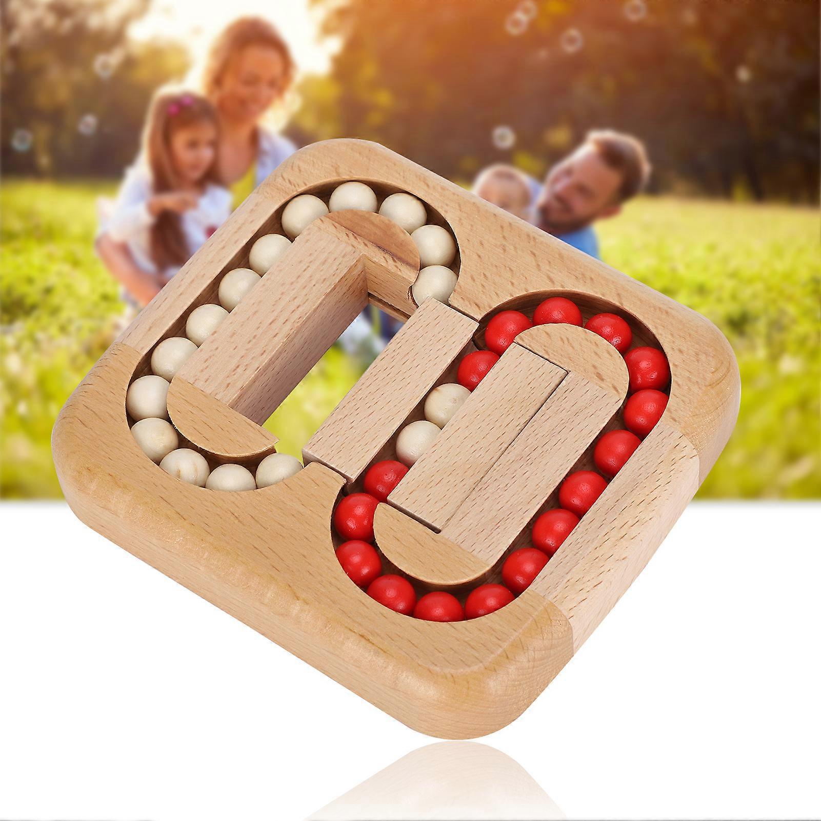 Planar Ball Wooden Toy Luban Lock Unlock Adult Kids Science Education ...