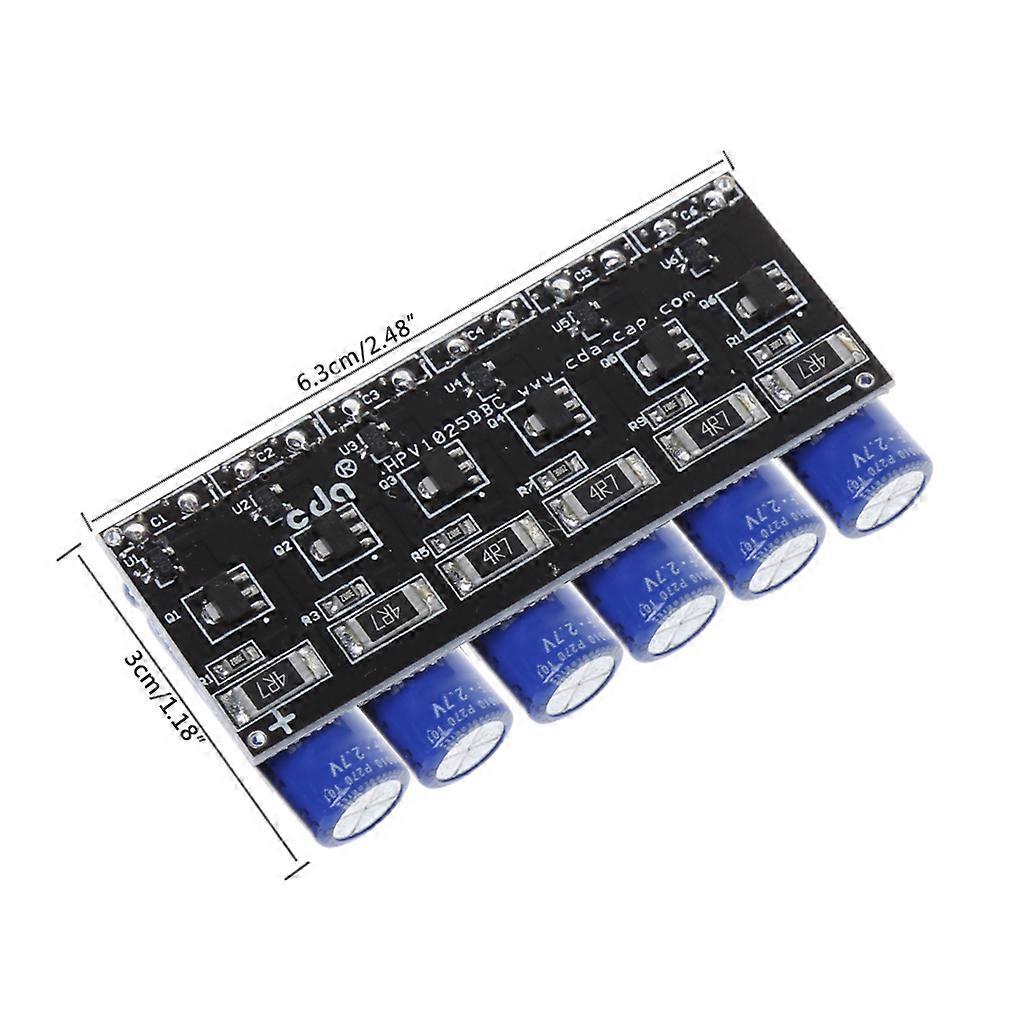 16V 1.6F Farad Capacitor Module Super Capacitors With Protection Board ...