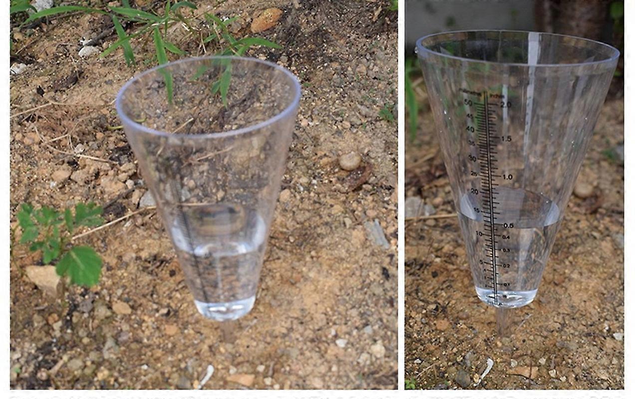 Rain Gauge To Monitor Rainfall Levels With Easy Read Scale For Your ...