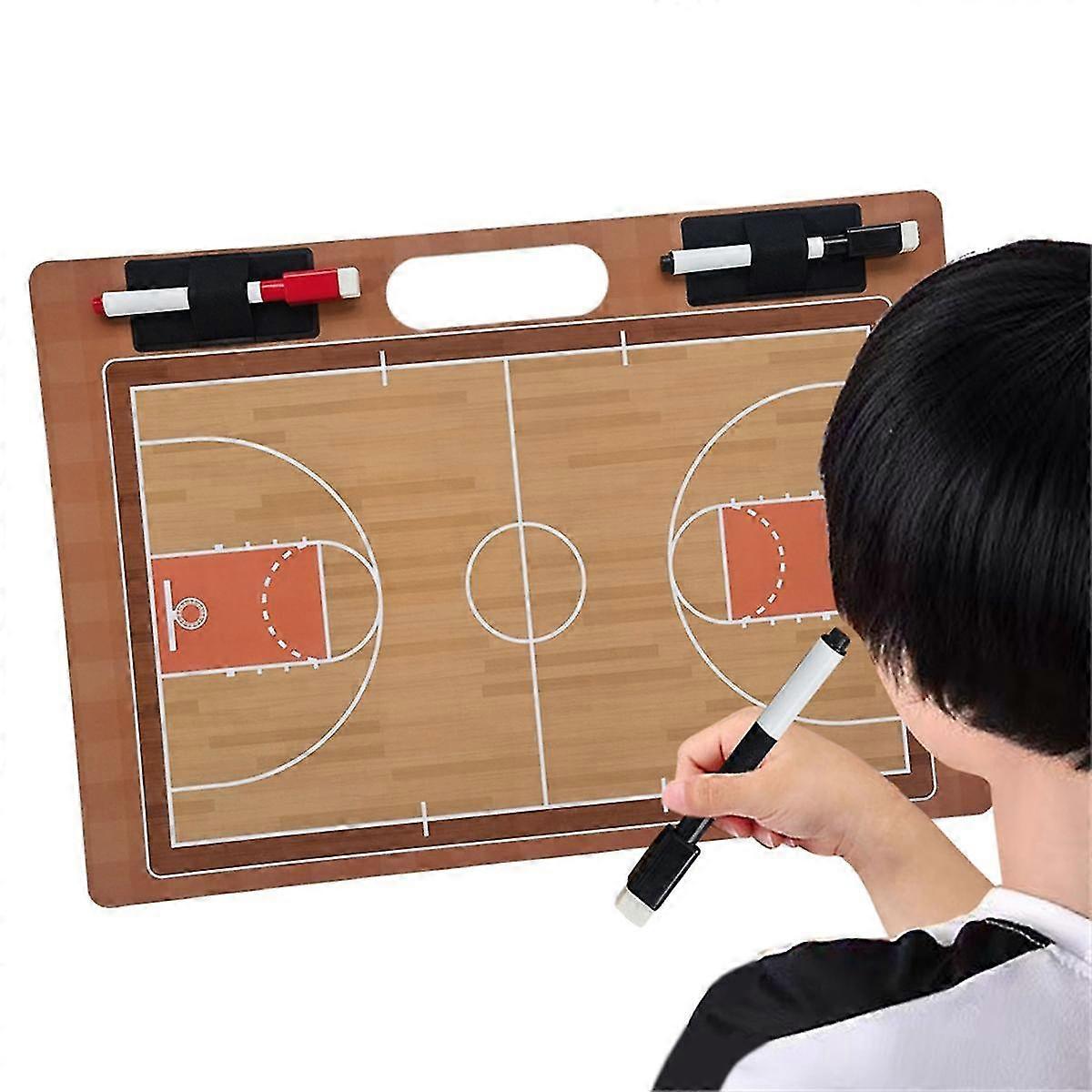 Basketball Coaching Board Play Board Basketball Clipboard Dry Erase ...
