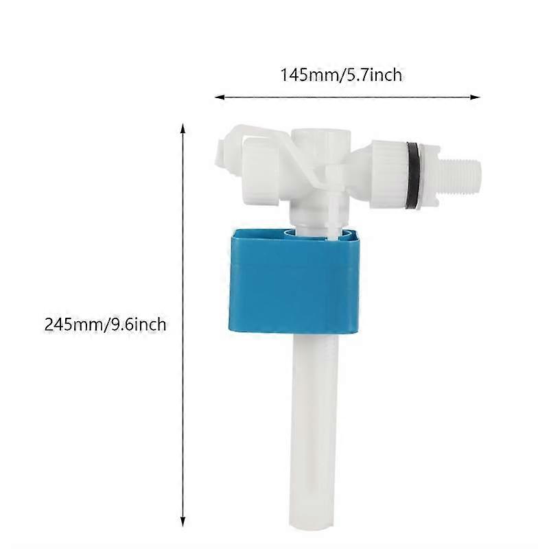 Pro Side Entry Toilet Inlet Valve Cistern Fittings Adjustable Float Filling Valves UK G1/2 ...
