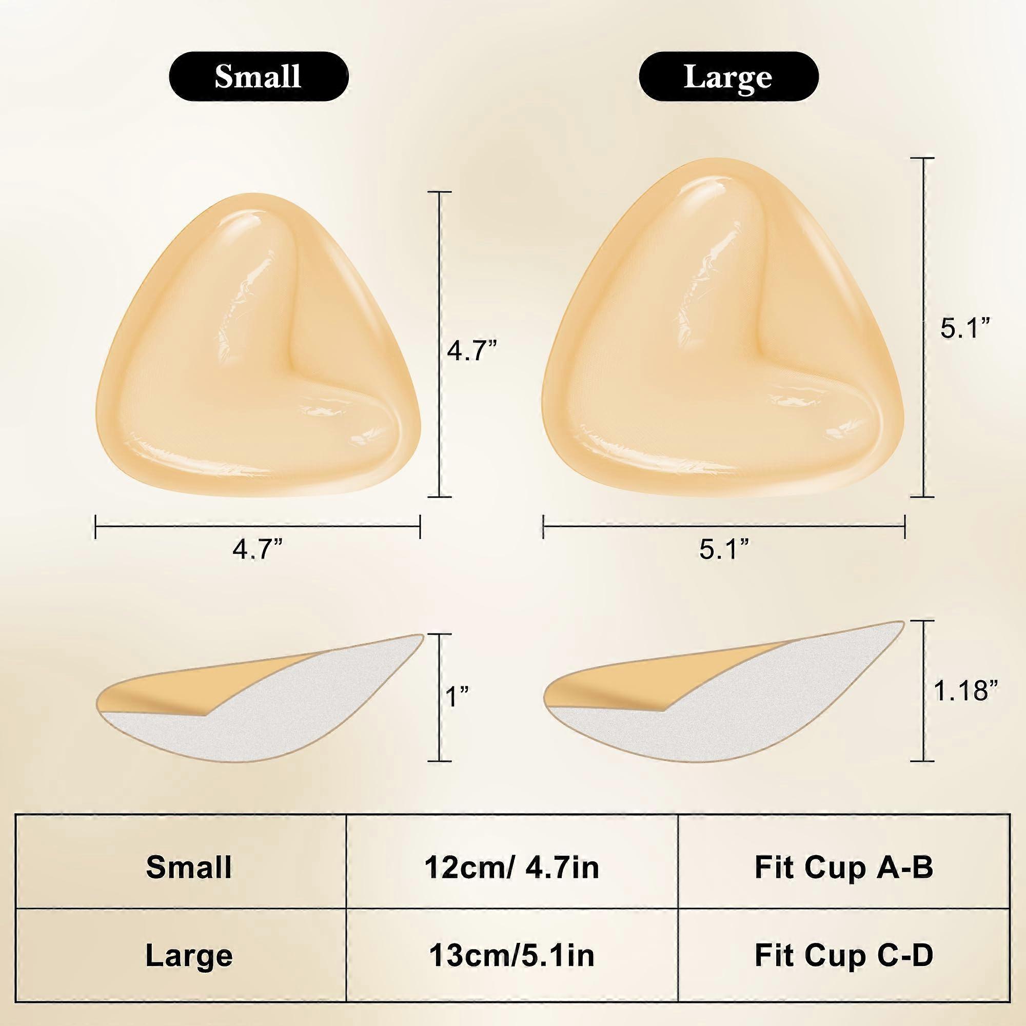 Double-Sided Sticky Bra Inserts Self Adhesive Pads, Lift Bra Inserts ...