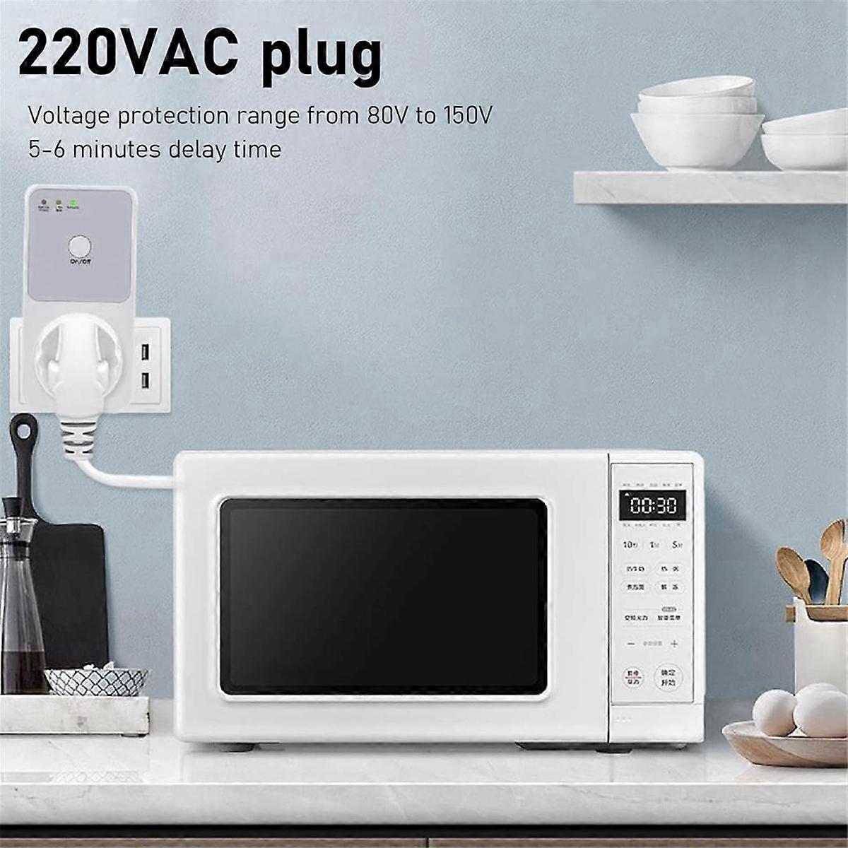 Protector Voltage Relay Electrical Socket, Refrigerator Voltage ...