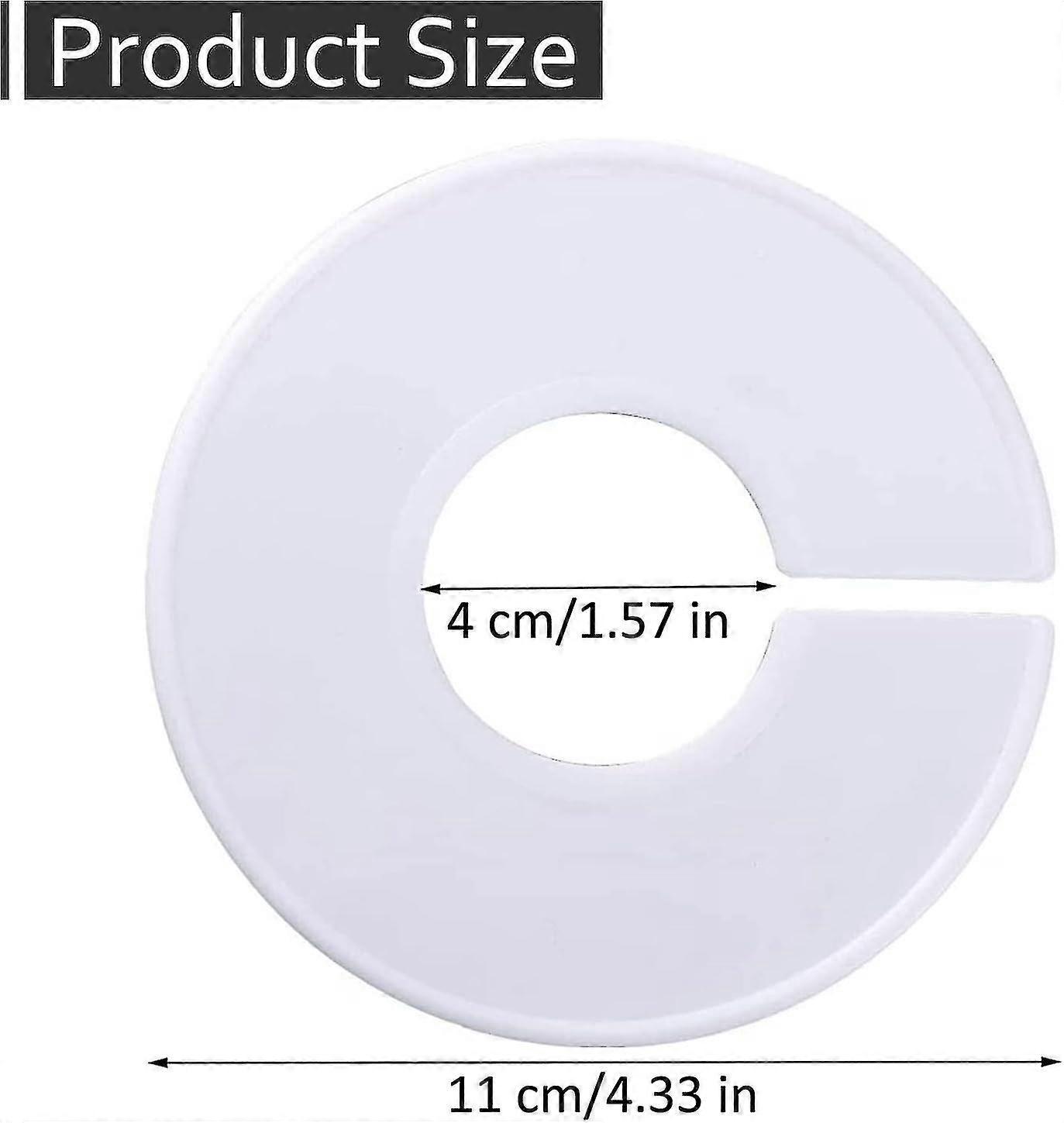 Clothes Rack Dividers Round 20 Pieces Rack Divider Hangers Separator ...