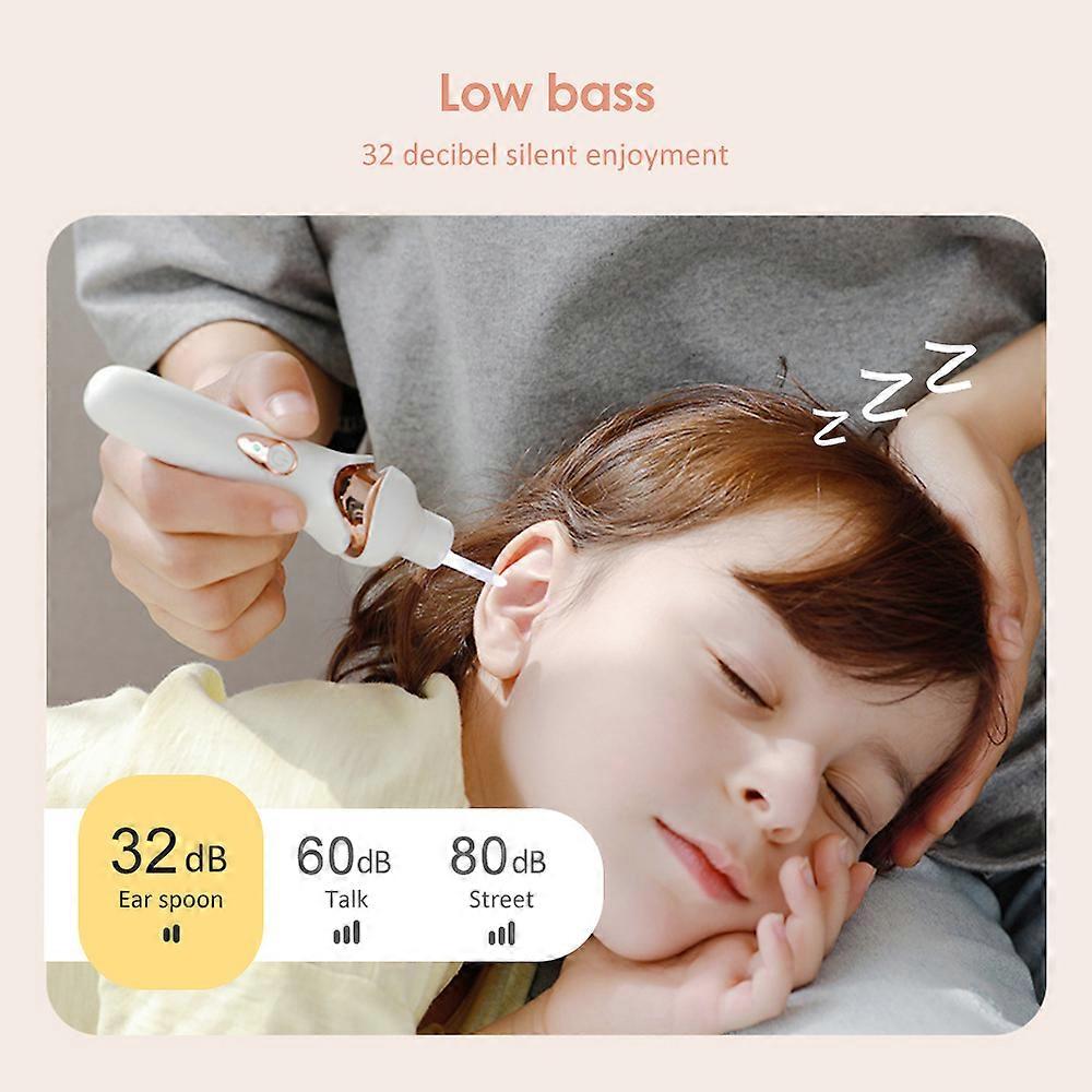 Electric Cordless Luminous Ear Spoon Spiral Ear Pick Cleaner Tool Ear ...
