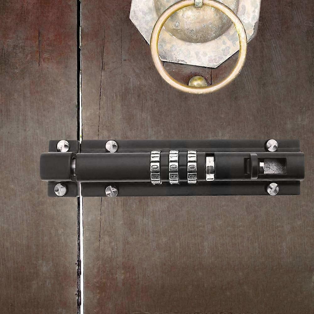 Mechanical Code Door Lock Keyless Combination Gate Lock Fixing Screws ...