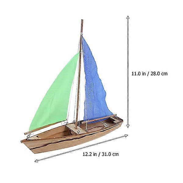 Wood Sailboat Assembly Toys Wooden Sailboat Kits Boat Assembly Toys ...